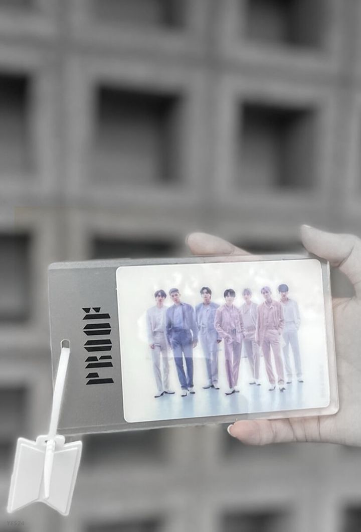 YESASIA: BTS 'Proof' 3D Lenticular Premium Card Strap (Group) GROUPS ...