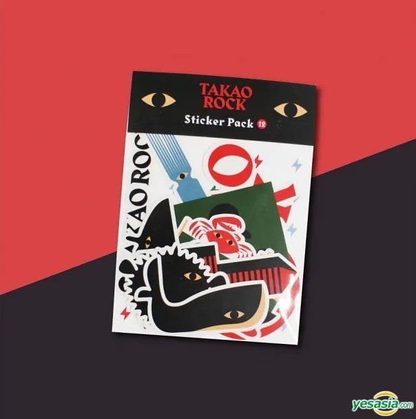 YESASIA: TAKAO ROCK Sticker Pack PHOTO/POSTER,Celebrity Gifts,GROUPS ...
