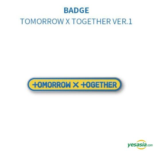 YESASIA: TXT Official Goods - Badge (DRAMA TXT Version) GROUPS ...