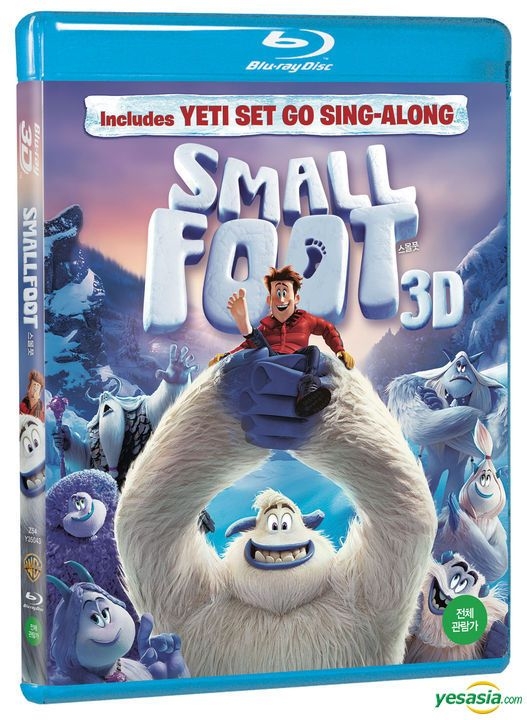 YESASIA: Smallfoot (2D + 3D Blu-ray) (2-Disc) (Korea Version) Blu-ray ...