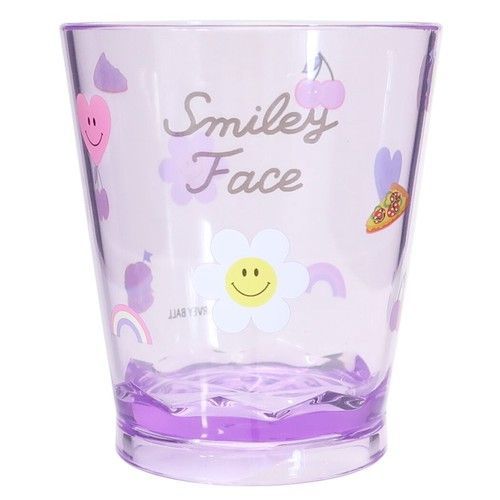 YESASIA: Smiley Face Clear Plastic Cup - CRUX - Lifestyle & Gifts ...