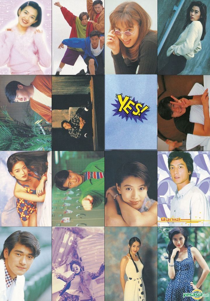 YESASIA : Yes Station - Yes Card 30周年復刻版Set D 組合,Celebrity Gifts,男明星,海報 ...
