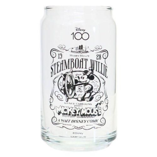 YESASIA: Disney Classic Can Shaped Glass 360ml (Steamboat Willie 1 ...