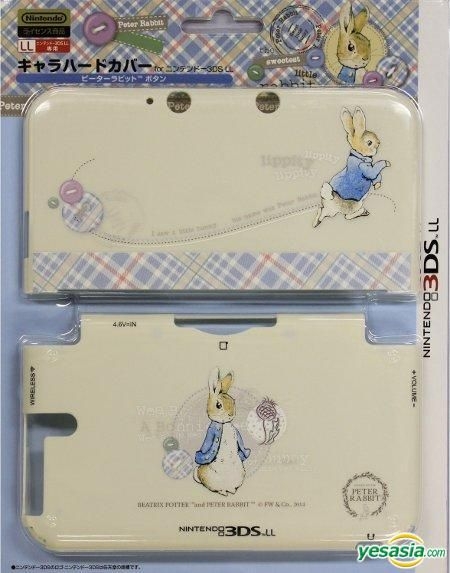 YESASIA: 3DS LL Chara Hard Cover Peter Rabbit Button (Japan Version ...