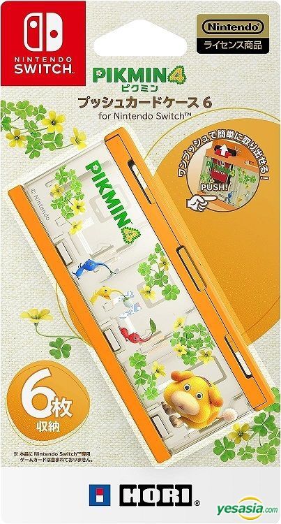 YESASIA : Pikmin 4: Push Card Case for Nintendo Switch (日本版 ...
