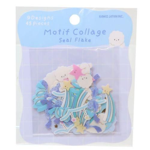 YESASIA: MOTIF COLLAGE Flake Seals (Bichon Frise) - Kamio Japan ...