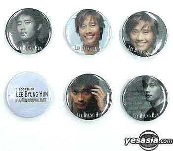 YESASIA : Lee Byung Hun Button Set 男明星,精品,海報/寫真集,Celebrity Gifts - 李秉憲 ...