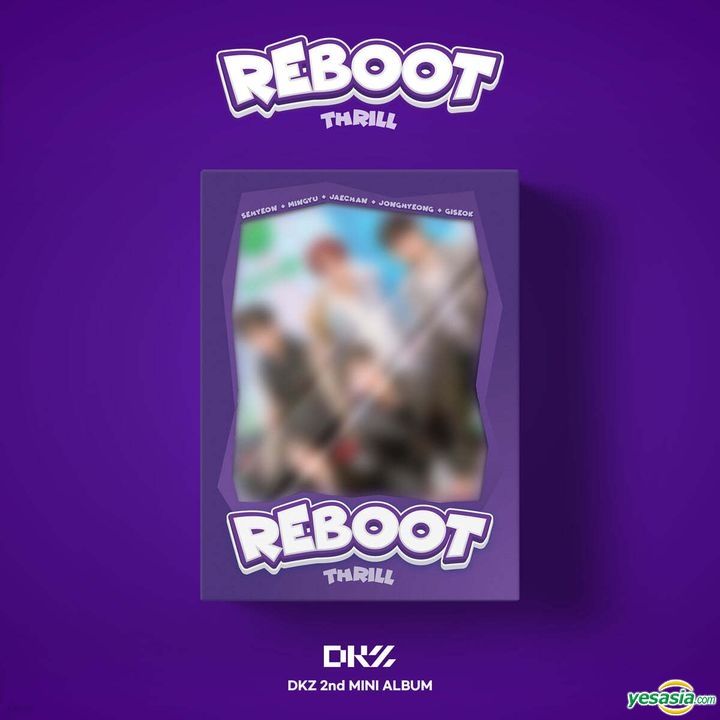 YESASIA: DKZ Mini Album Vol. 2 - REBOOT (THRILL Version) CD - DKZ, Dongyo Entertainment - Korean ...