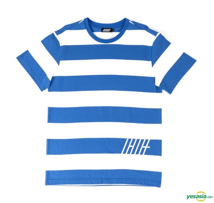 YESASIA: iKON Kony's Summertime Official Goods - Stripe T-Shirt ...