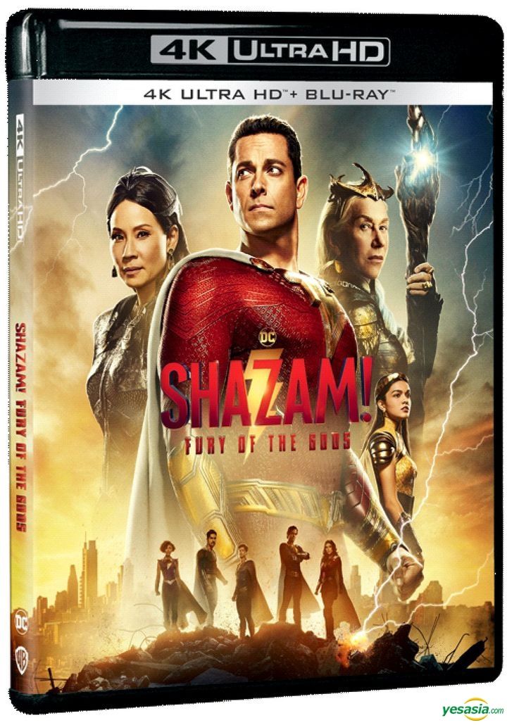YESASIA: Shazam! Fury of the Gods (2023) (4K Ultra HD + Blu-ray) (Hong Kong Version) Blu-ray ...