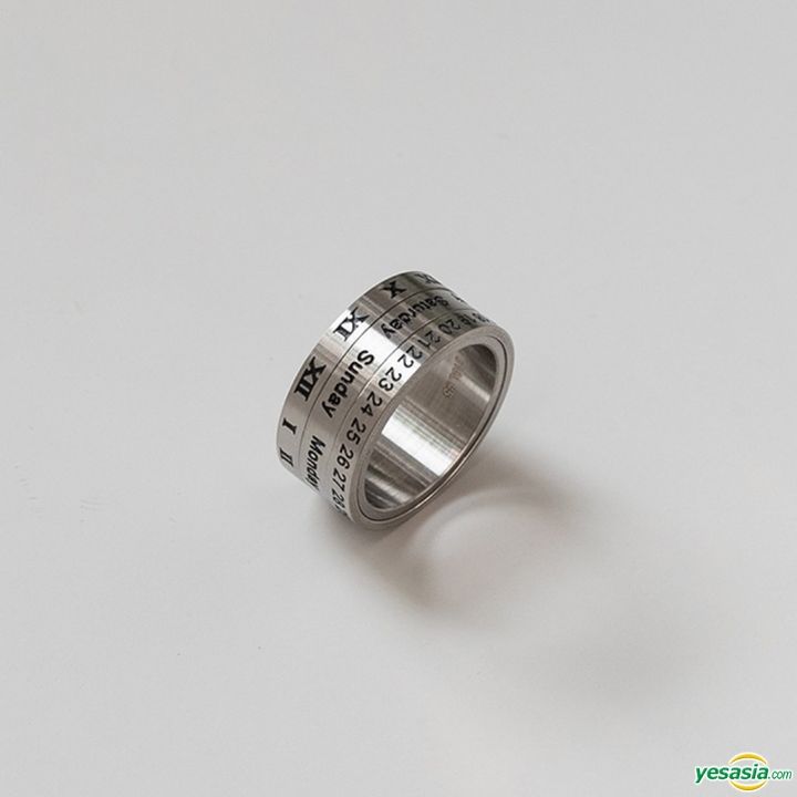 YESASIA: Kang Daniel Style - Humid Ring (Silver) (No. 20-21) PHOTO ...