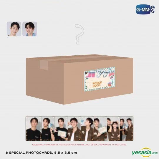 YESASIA: GMMTV : Mystery Box 2025 - Force & Book PHOTO/POSTER,Celebrity Gifts - Force ...