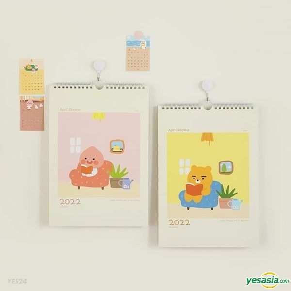 YESASIA: Kakao Friends 2022 Wall Calendar (Apeach) CALENDAR,PHOTO ...