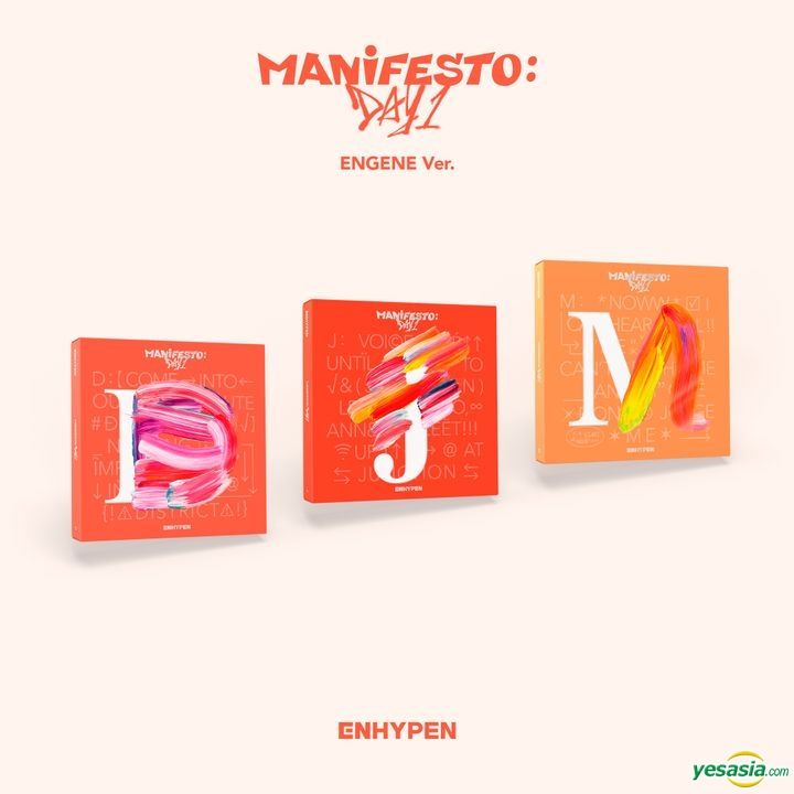 YESASIA: Image Gallery - ENHYPEN Mini Album Vol. 3 - MANIFESTO : DAY 1 ... YESASIA: Image Gallery - ENHYPEN Mini Album Vol. 3 - MANIFESTO : DAY 1 ...