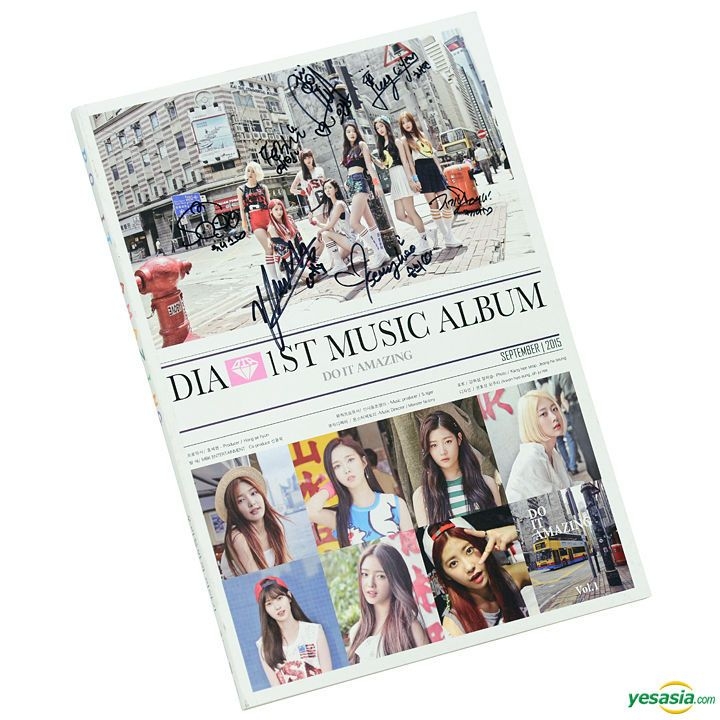YESASIA: DIA Vol. 1 - Do It Amazing (All Members Autographed CD ...