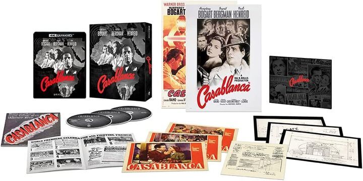 YESASIA: Casablanca (1942) (4K Ultra HD + Blu-ray) (With Japanese Dub) (Japan Version) Blu-ray ...