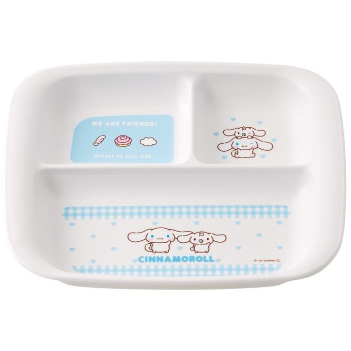 YESASIA: Cinnamoroll Plastic Lunch Plate - Skater - Lifestyle & Gifts - Free Shipping