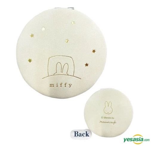 YESASIA: Miffy : Good Night Series Mirror (Ivory) - Miffy, Marimo Craft ...