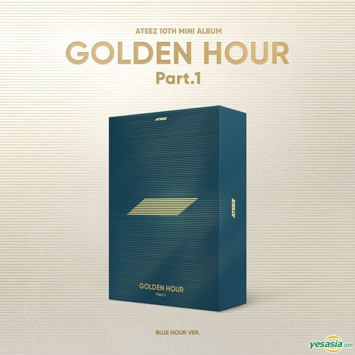 YESASIA: ATEEZ Mini Album Vol. 10 - GOLDEN HOUR : Part.1 (BLUE HOUR ...