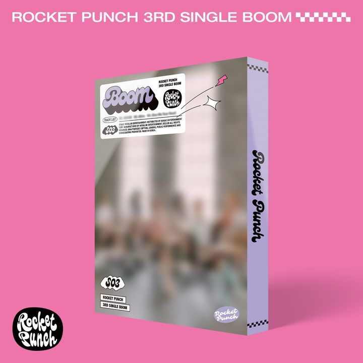 YESASIA: Rocket Punch Single Album Vol. 3 - BOOM (Heart Version) CD ...