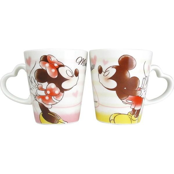 YESASIA: Mickey & Minnie Lovely Pair Mug Cup - T'S Factory - Lifestyle ...