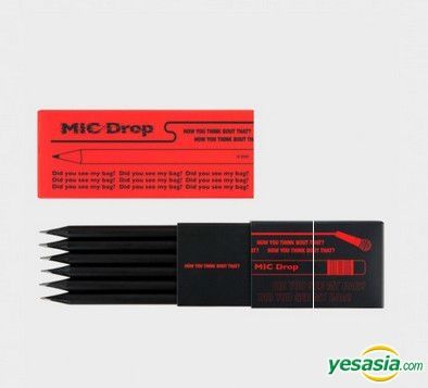 YESASIA: BTS - MIC Drop Pencil Set Celebrity Gifts,MALE STARS,PHOTO ...