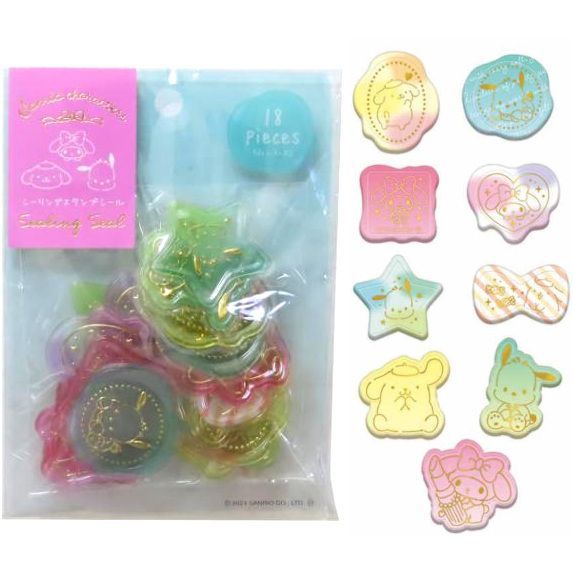 YESASIA: Sanrio Characters Stickers Set - K Company - Lifestyle & Gifts ...