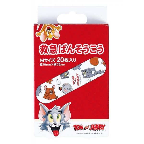 YESASIA: Tom and Jerry Plaster (Size M) (20pcs) - Skater - Lifestyle ...