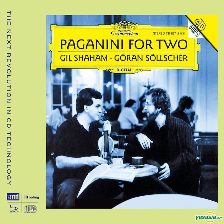 YESASIA: Paganini For Two (1782-1840) (NEW XRCD) (Taiwan Version) CD ...