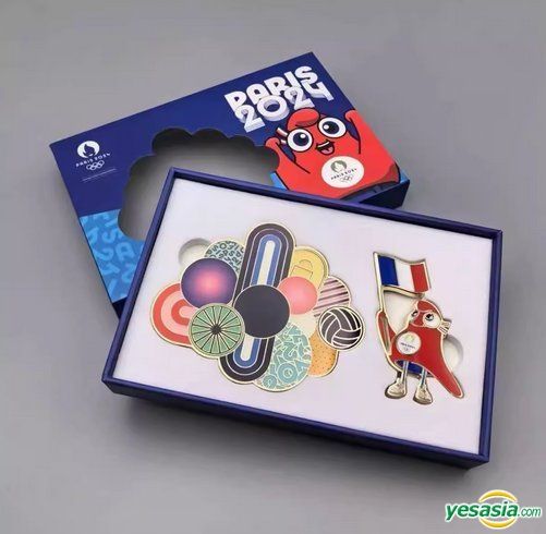 YESASIA: Paris 2024 Olympics Merchandise - Phryge Refrigerator Magnet ...