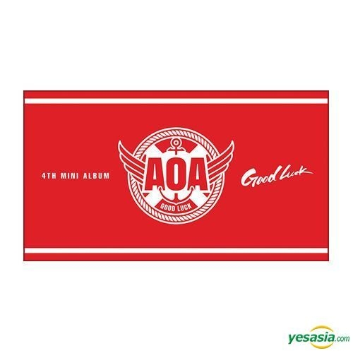 YESASIA: AOA Mini Album Vol. 4 - Good Luck Official Goods - Towel ...