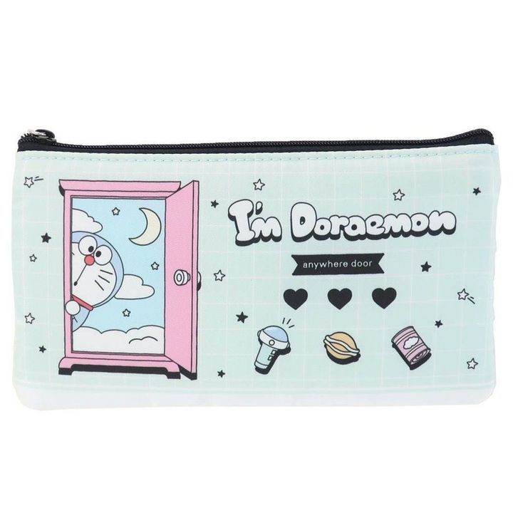 YESASIA: Doraemon Flat Pouch (Blue) - K Company - Lifestyle & Gifts ...