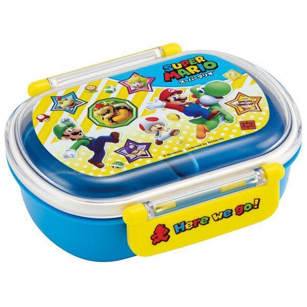 YESASIA: Super Mario 2021 Oval Lunch Box 360ml - Skater - Lifestyle ...