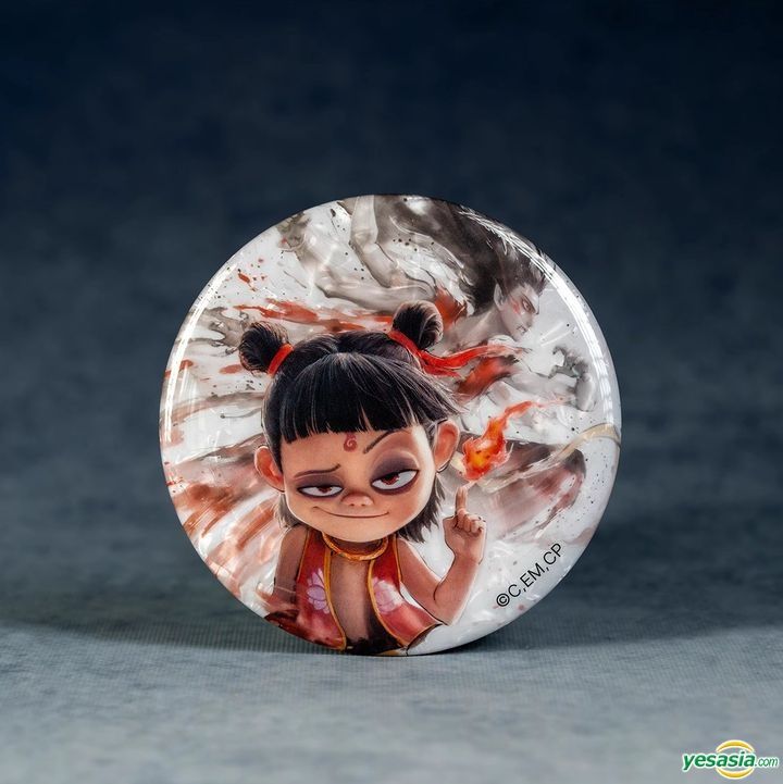 YESASIA: Ne Zha 2 Merchandise - Tinplate Badge (Ne Zha) Celebrity Gifts ...