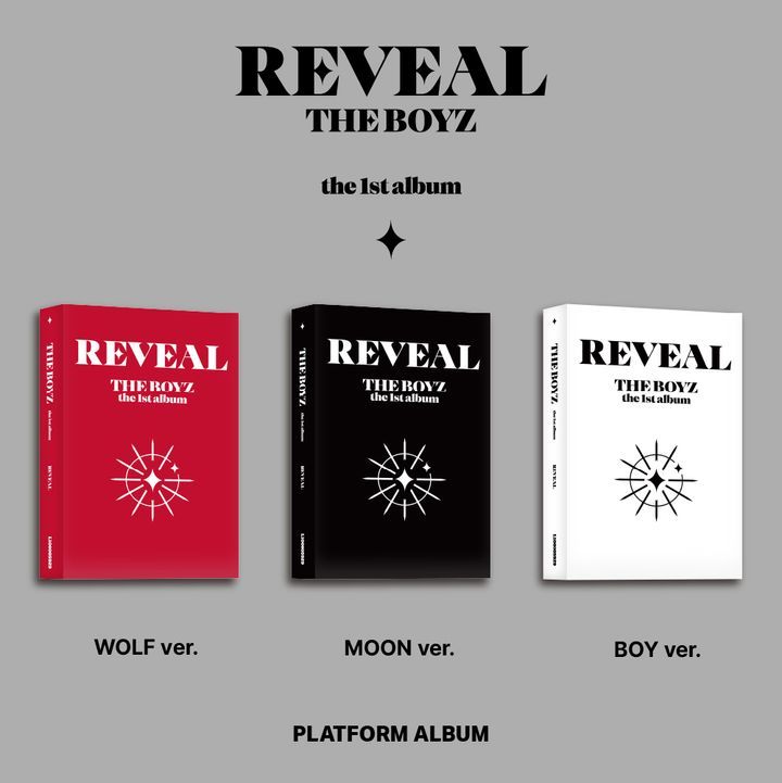 YESASIA: The Boyz Vol. 1 - Reveal (Platform Version) (Wolf Version ...