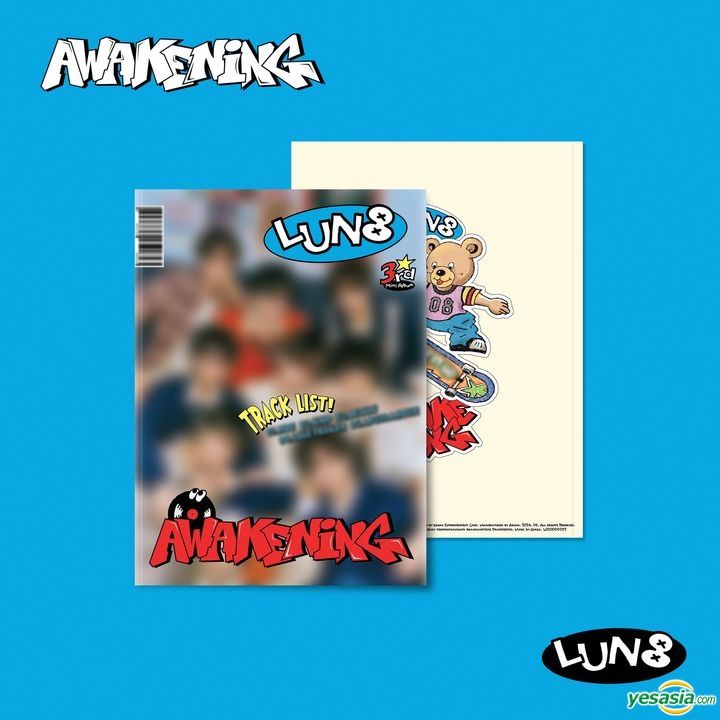 YESASIA: LUN8 Mini Album Vol. 3 - AWAKENING (Nerd Version) CD - LUN8 ...