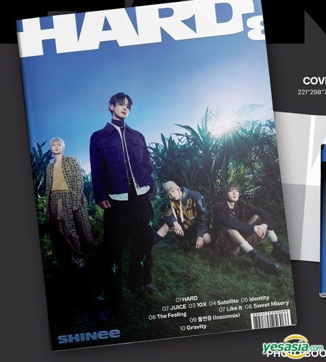 YESASIA: SHINee Vol. 8 - HARD (Photobook Version) (Runner Version ...