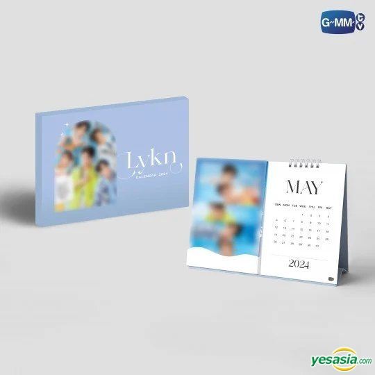 YESASIA: LYKN : Official Calendar 2024 CALENDAR,Celebrity Gifts,PHOTO ...