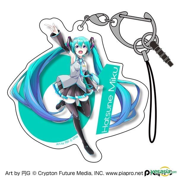 YESASIA: Hatsune Miku : Acrylic Multi Key Ring Madoka G Ver ...