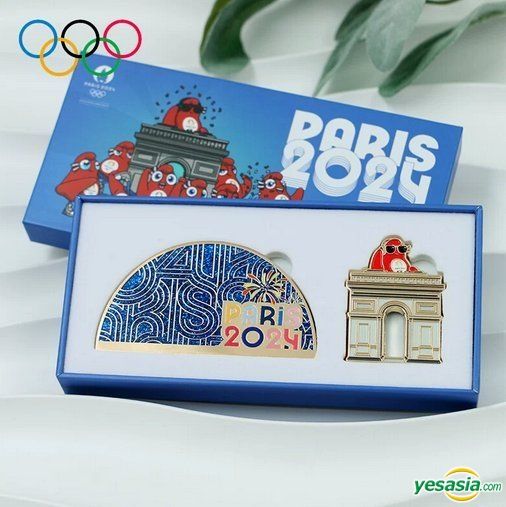 YESASIA: Paris 2024 Olympics Merchandise - Phryge Refrigerator Magnet ...