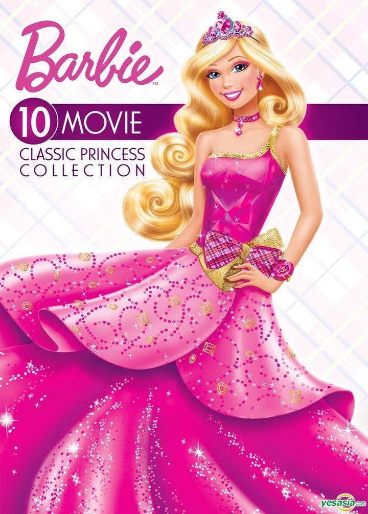 YESASIA : Barbie: 10-Movie Classic Princess Collection (DVD) (美國版) DVD ...