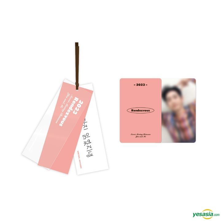 YESASIA: Park Jin Young 2023 'Rendezvous' Official Goods - Bookmark Set Celebrity Gifts,GROUPS ...