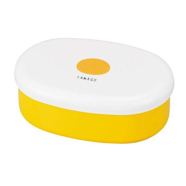 YESASIA : HAKOYA 橢圓型便當盒 480ml (雞蛋 黃) - - 生活百貨及精品 - 郵費全免