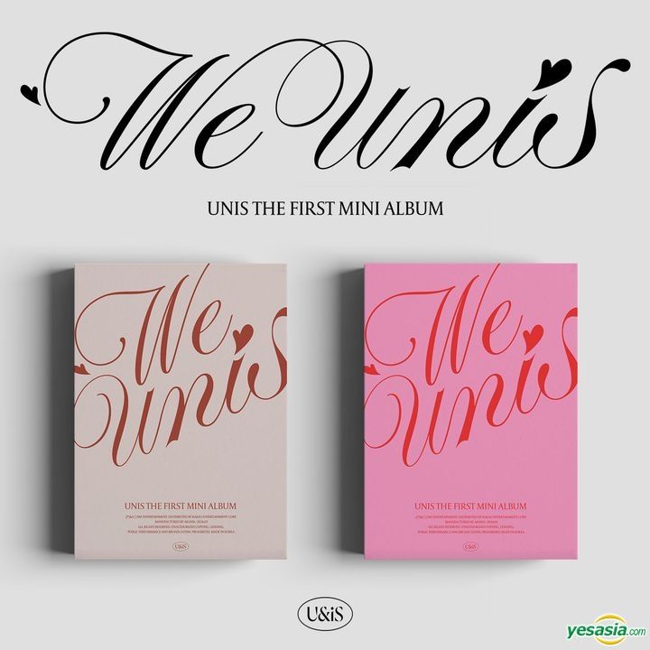 YESASIA: UNIS Mini Album Vol. 1 - WE UNIS (Random Version) Music - UNIS ...