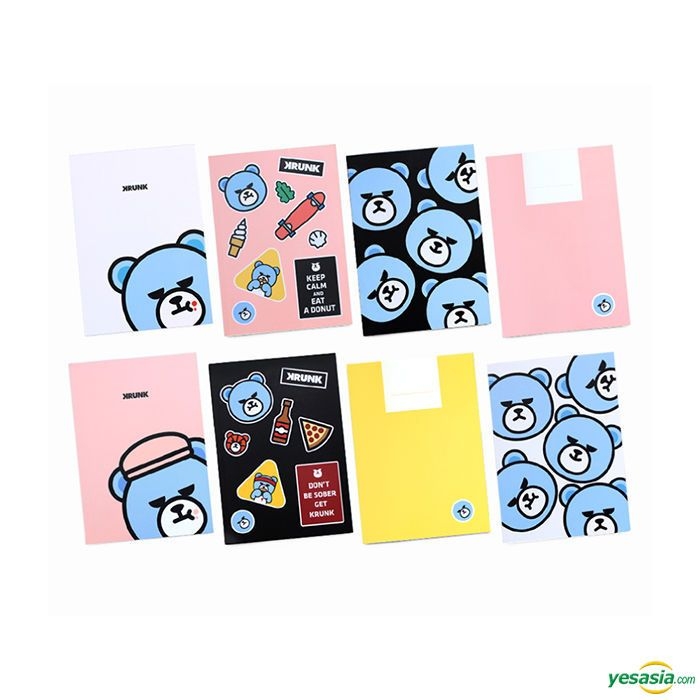 YESASIA: Image Gallery - Krunk - [SFM] A5 Note (Face White)