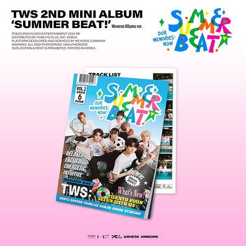 YESASIA: TWS Mini Album Vol. 2 - SUMMER BEAT! (Weverse Albums Version) - TWS, Pledis ...