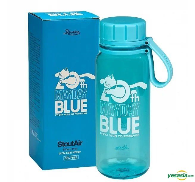 YESASIA: Mayday - [Just Rock It BLUE] Chai Tow Kway Water Bottle 550ml ...