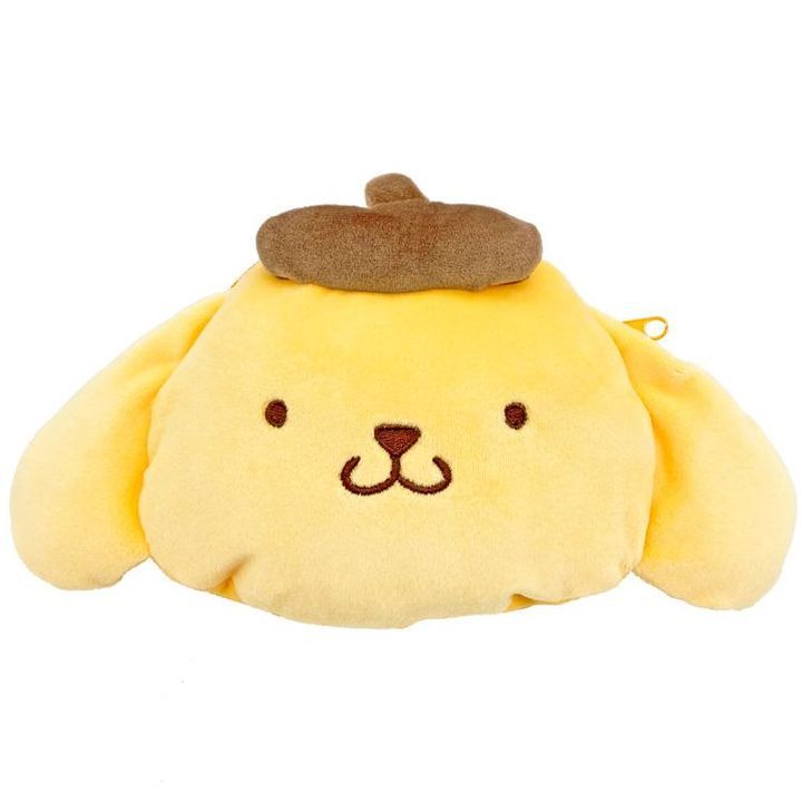 YESASIA: Pompompurin Face Plush Pouch - Marushin - Lifestyle & Gifts ...
