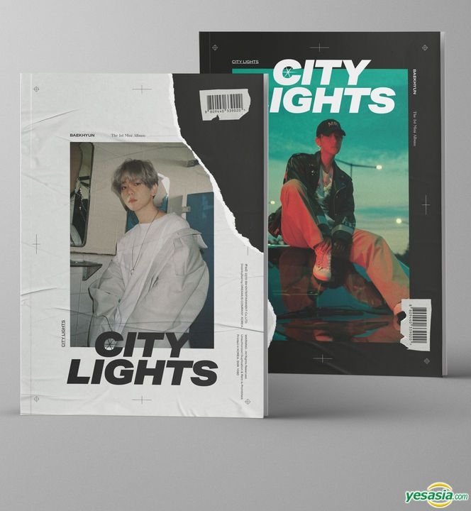YESASIA: EXO: Baek Hyun Mini Album Vol. 1 - City Lights (Random Version) + Random Poster in Tube ...