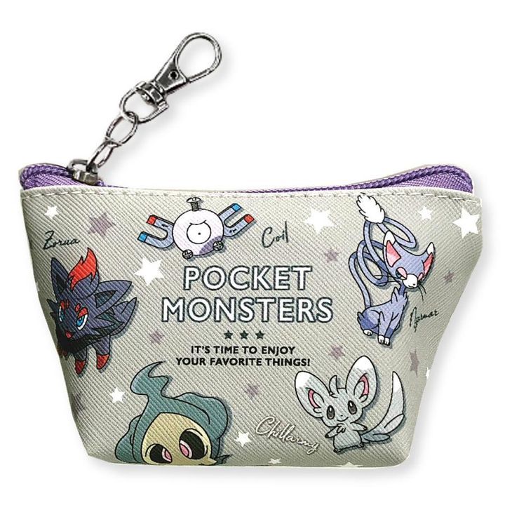 YESASIA: Pokemon Coin Pouch (Grey) - T'S Factory - Lifestyle & Gifts ...
